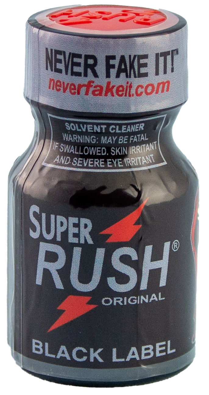Super RushBlack 10ml Bottle: SneekAroundToys.com