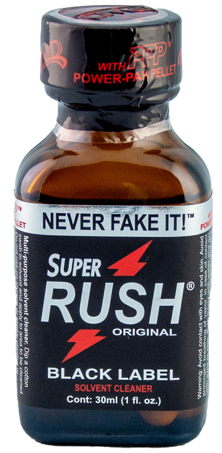 Rush Black 30ml Bottle: SneekAroundToys.com